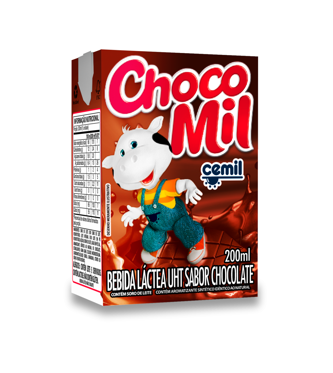 ChocoMil 200 ml - Cemil