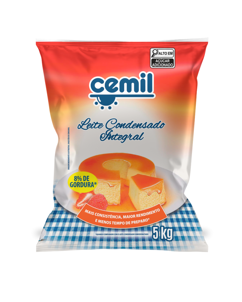 Leite Condensado Integral 5kg - Cemil